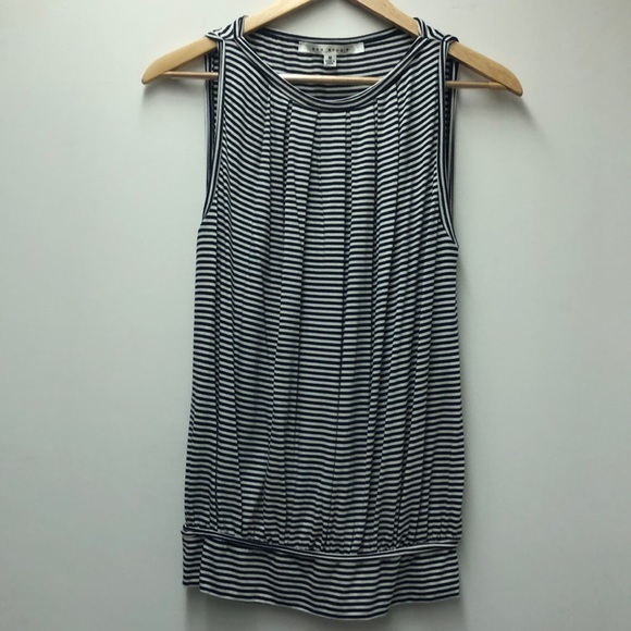 Max Studio | Tops | 22 Deal Boatneck Banded Bottom Tank | Poshmark